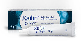 Xailin® Night Back in Stock: Press Release - VISUfarma UK